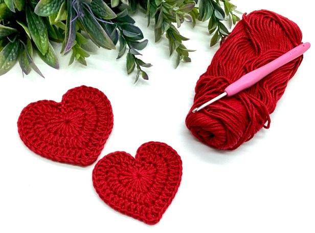Free Crochet Heart Pattern: A Beginner-Friendly, Quick Project ...